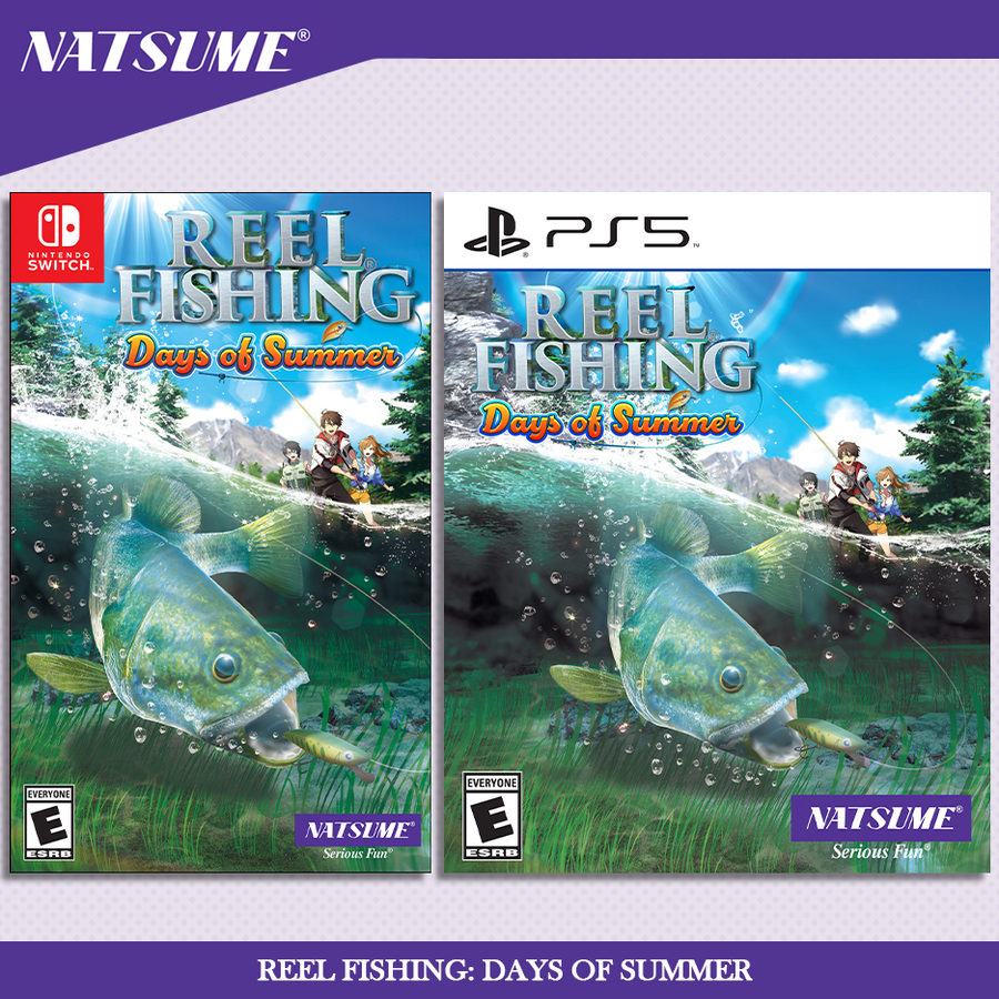 Reel Fishing: Days of Summer Video Game – Natsume Games